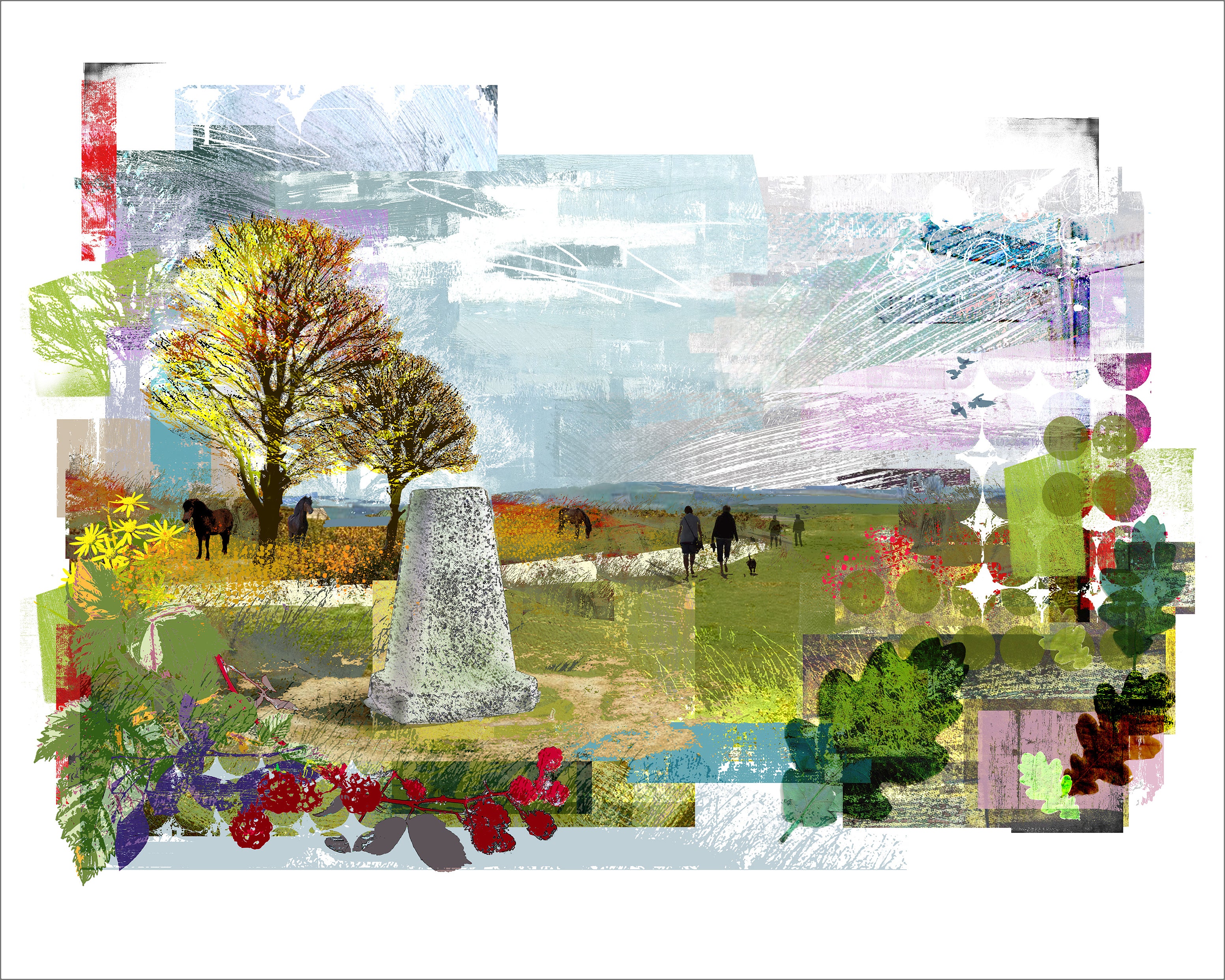 Cissbury Ring – Sarah Jones Prints